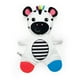 Baby Einstein Zen the Zebra Sensory Plush BPA-free Teether Toy, Ages ...
