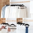 CEORPER 10Pcs Non Slip Clothes Hangers No Trace Heavy Duty Hanging Rack ...