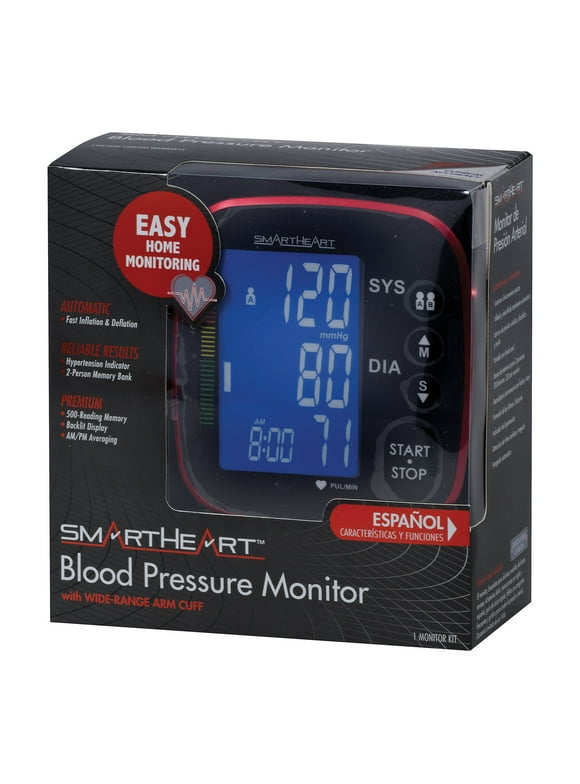 SmartHeart Blood Pressure Monitors in Heart Health - Walmart.com