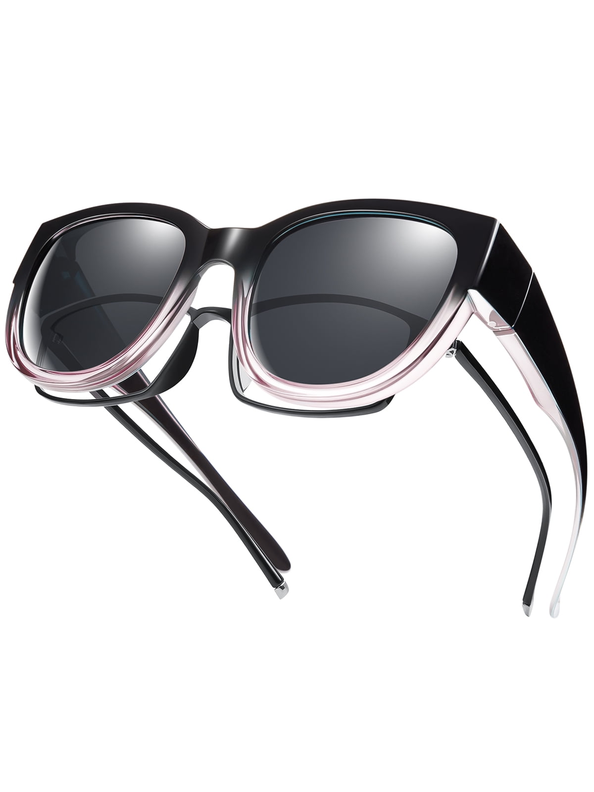 TINHAO Fit Over Sunglasses for Men Women Over Glasses Polarized ...