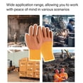 Winter Thermal Work Gloves Heavy Duty Nonslip Grip For Construction ...