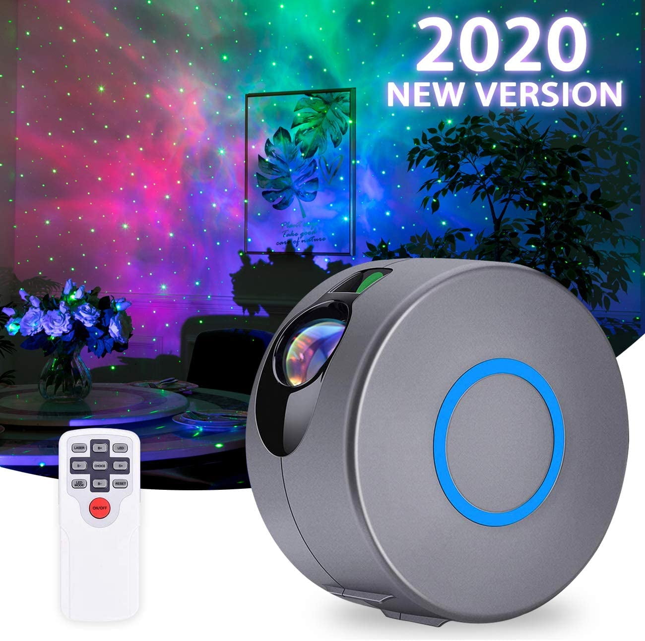 Star Projector, Galaxy Projector with LED Nebula Cloud, Star Light ...