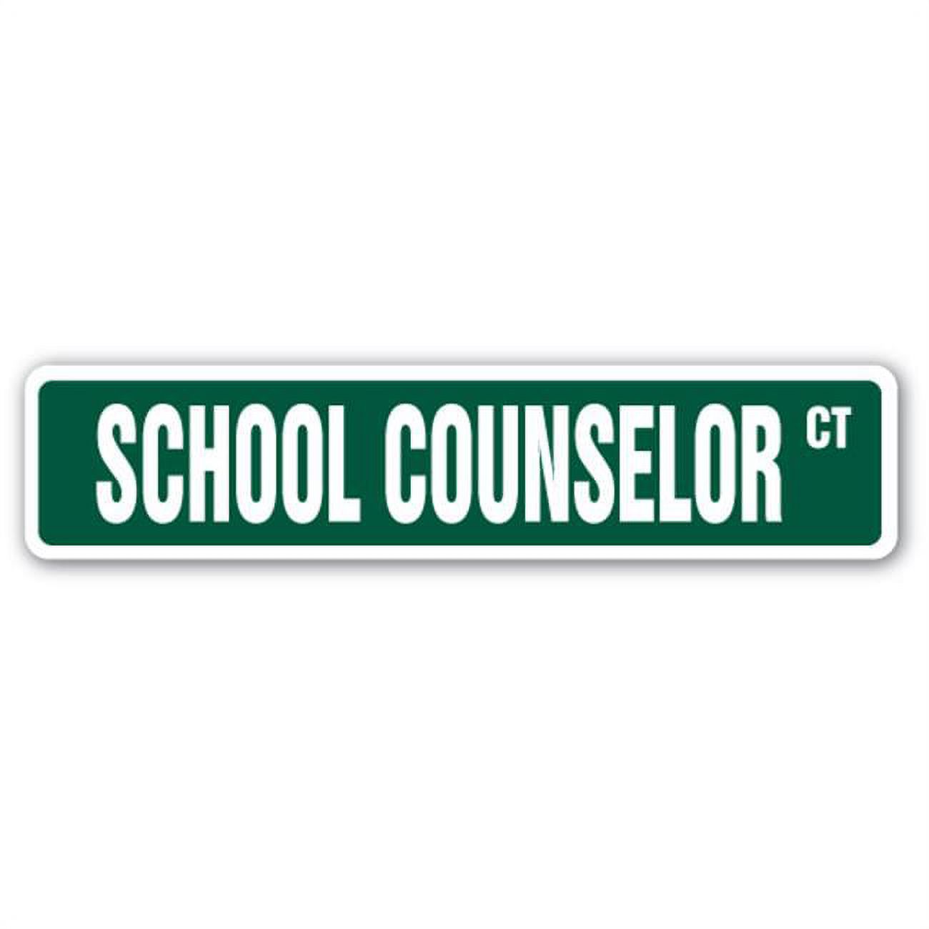 SignMission 4 x 18 in. School Counselor Street Sign - Walmart.com