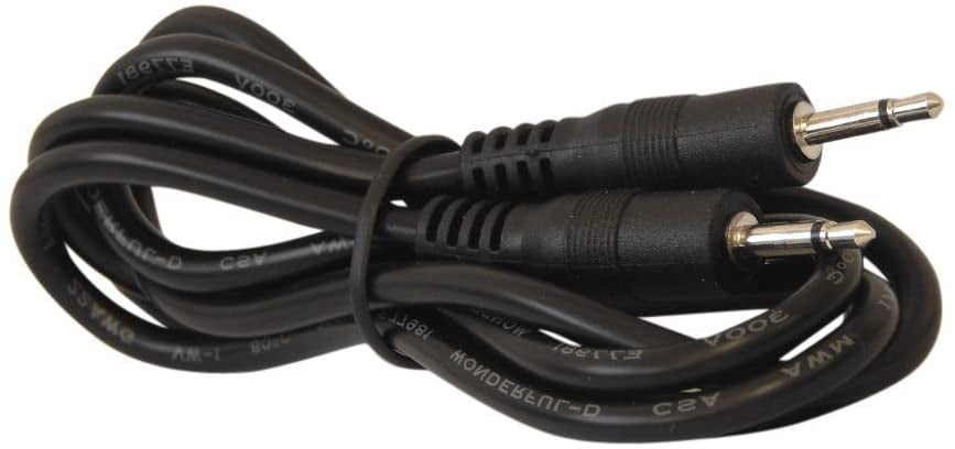 Ancable 2-Pack 3.5mm 1/8 TS Male Mini Plug to Male Mini Plug Monaural ...