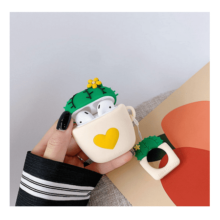 Lishi Airpod Case for 1 & 2, Cute 3D Funny Cartoon Character, Soft ...