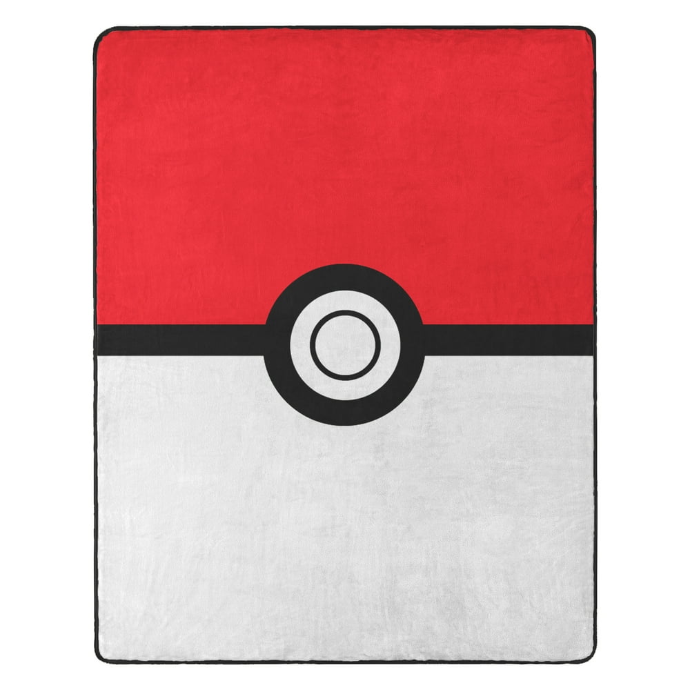 Pokémon Red and White 55" x 70" Silk Touch Throw, 1 Each - Walmart.com ...