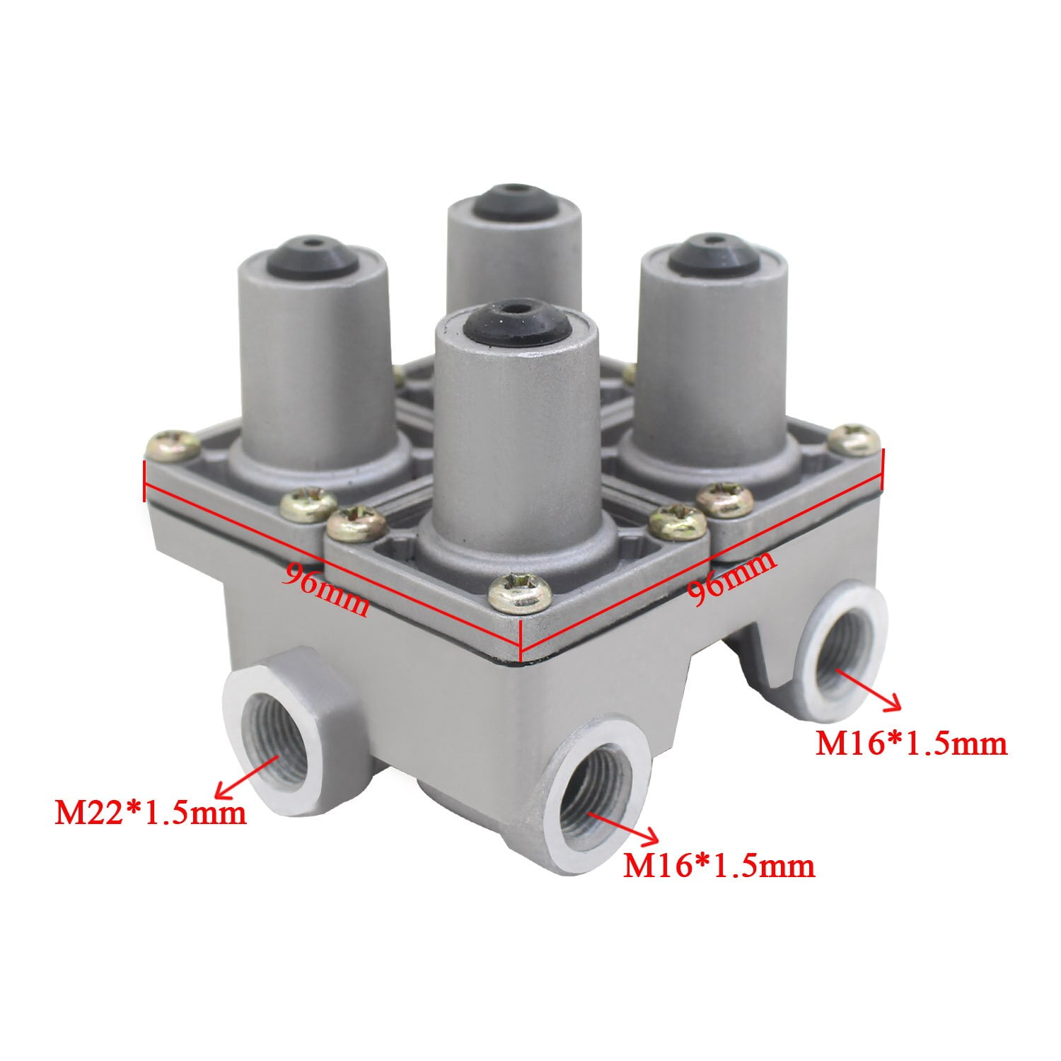 Four-circuit protection valve 4-venture valve Air brake for truck ...