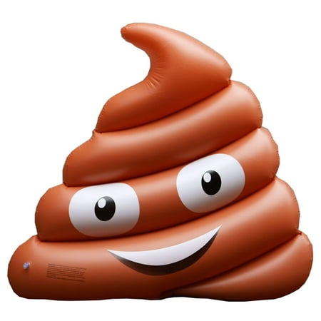 Creative Expression Pack Inflatable Poop Floating Floating BedCreative ...