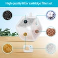 9Pieces Filter and 9Pieces Sponges Set for Wireless Cats Dog Drinking ...