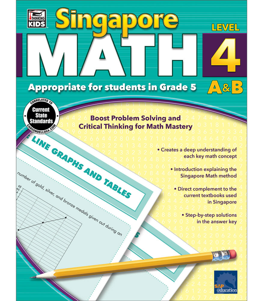 Singapore Math: Singapore Math, Grade 5 : Volume 25 (Paperback ...