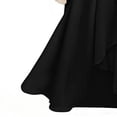 Black Crew Neck Chiffon for Girls Winter Fall Sleeveless Slip Maxi ...