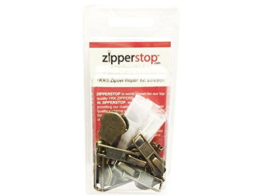 YKK Zipper Repair Kit Solution 8 Sets Assorted 4 of #5, 2 of #7 and 2 ...
