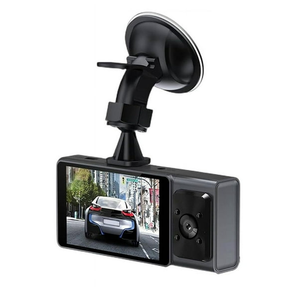 Qonioi Dual Lens Dash Cam, 1080P Front and Inside Car Camera with ...