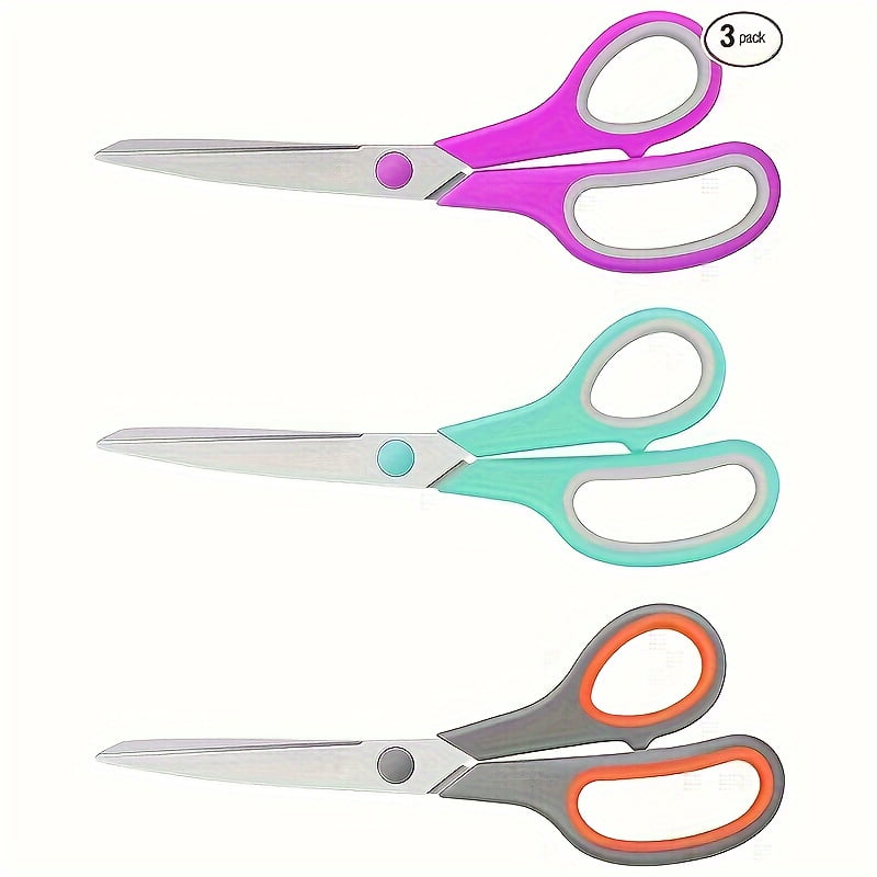 Click here for Snnroo 8 All Purpose Scissors Bulk 3-Pack Ultra Sh... prices
