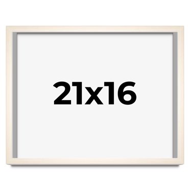 18x25 Frame Black Solid Wood Picture Frame | 0.75 Inch Moulding Width ...