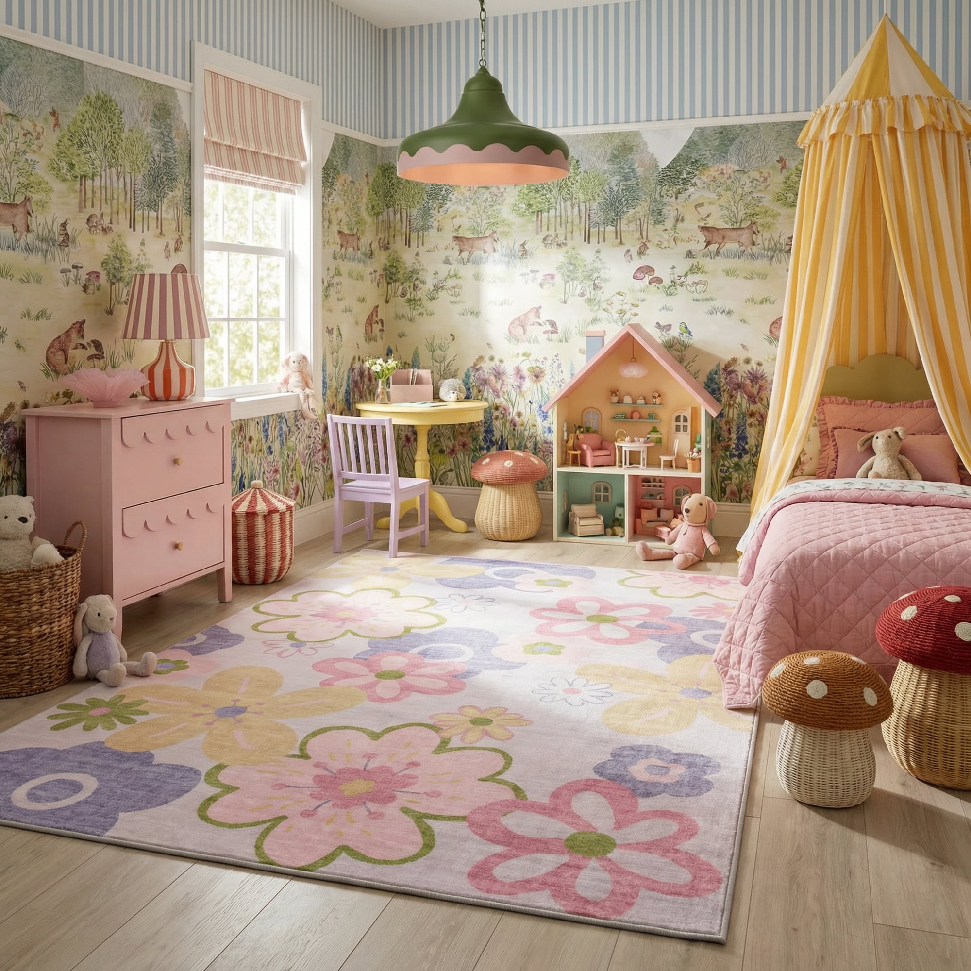 Click here for Rug Branch Soft Steps Playtime Fun Floral Soft Are... prices