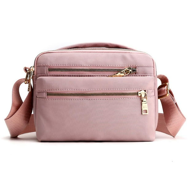 Multifunction Handbag Multi-compartment Crossbody Bag with Zipper Water ...