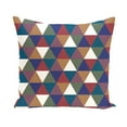 Simply Daisy 16" x 16" Triangles! Geometric Print Pillow - Walmart.com