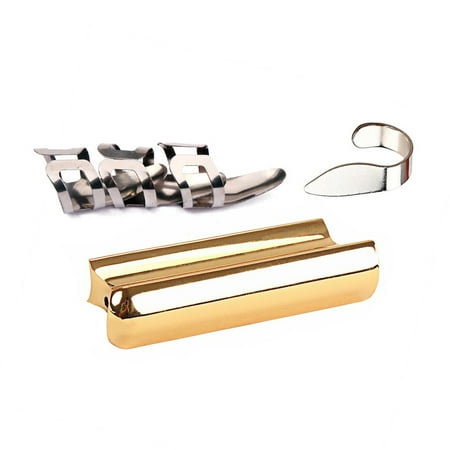 Guitar Slide Stick Stringed Assist Accessories Stainless Steel Bend ...
