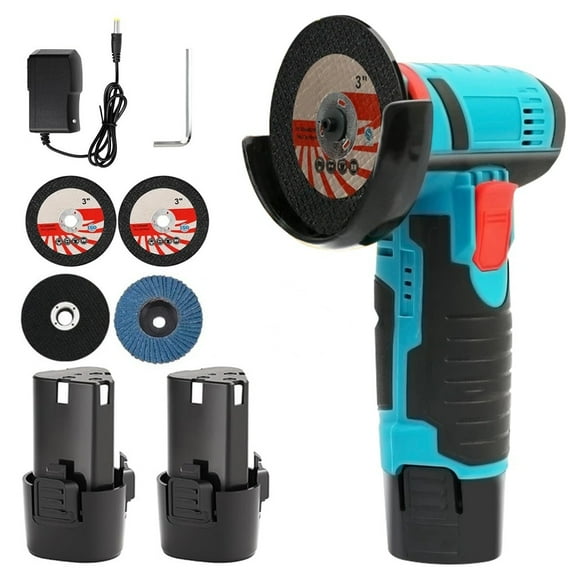 12V Brushless Mini Angle Grinder Kit, 3 Inch Metal Cutting & Polishing ...