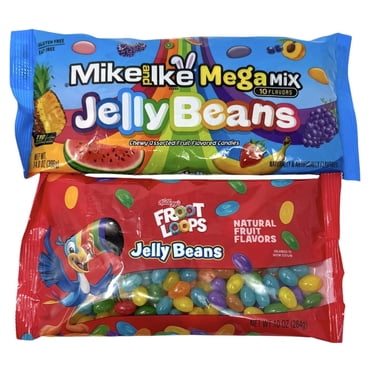Froot Loop Flavored Gourmet Jellybeans, Bulk Multicolored Fruit Cereal ...