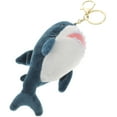 Plush Shark Doll Keychain Cartoon Shark Key Ring Key Charm Keychain Bag ...