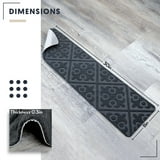 TreadSafe 15 Pack of Gray Non Slip Stair Treads for Indoors, 8"x30 ...