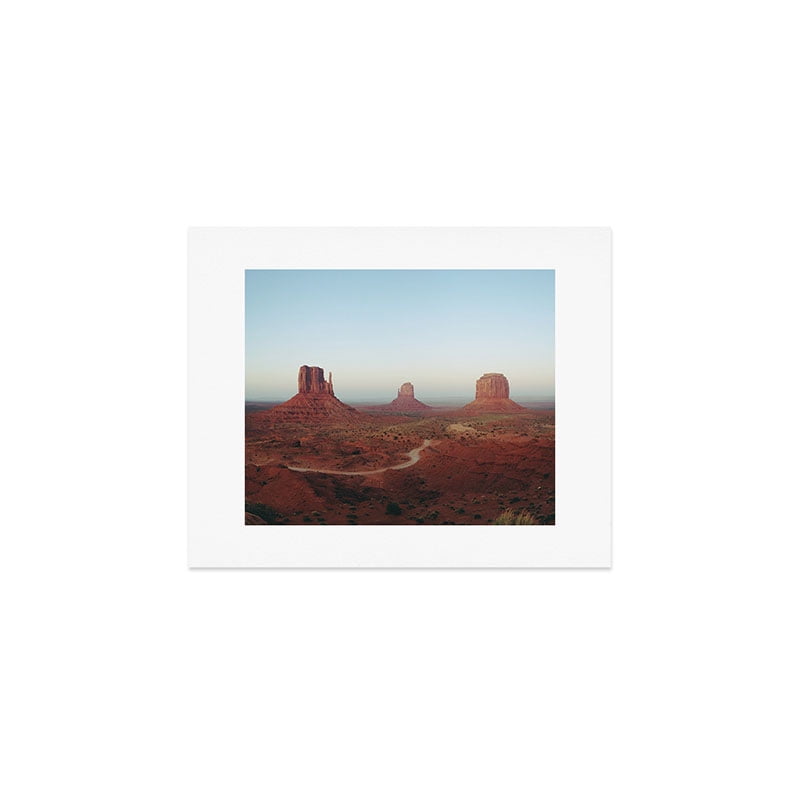 Society6 Monument Valley by Kevin Russ Art Print and Hanger - Walmart.com