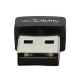 StarTech.com USB 150Mbps Mini Wireless N Network Adapter, 802.11n/g ...