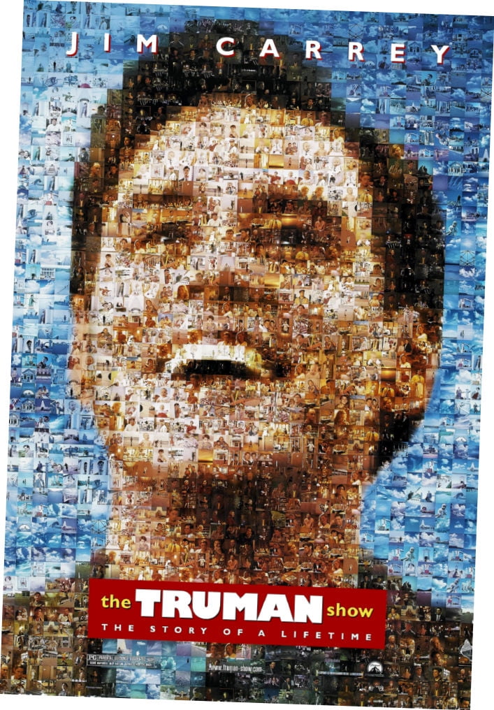 Truman Show The Movie Poster 24in x36in Art Poster 24x36 Multi-Color ...