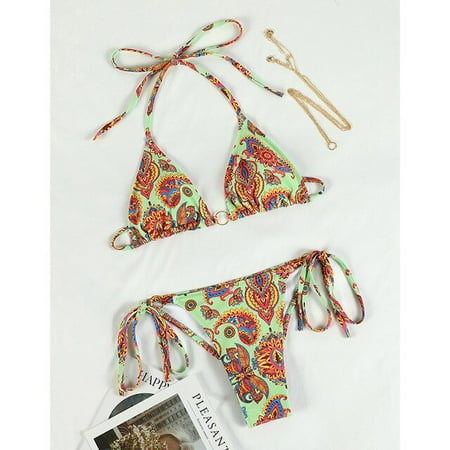 Miyouj Newest Sexy Bikinis Female Micro Folds Swimwear Women High Cut ...