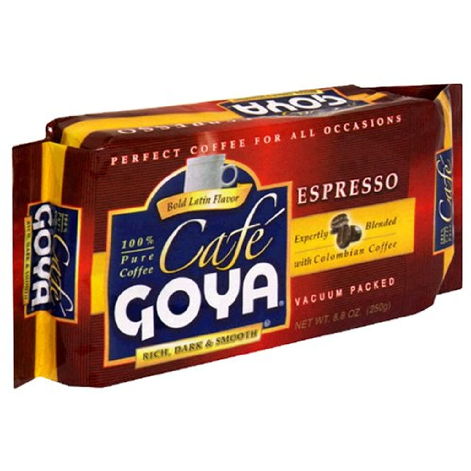 Goya Coffee Brick Pack, 8.8-Ounce Package (Pack of 6) - Walmart.com