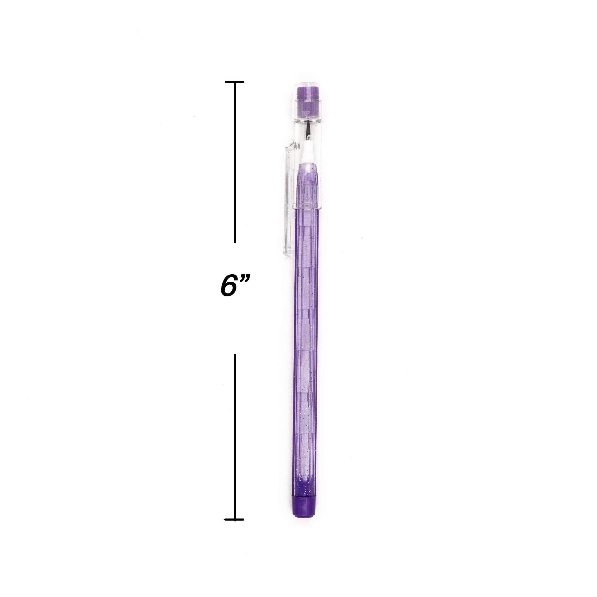 Emraw No 2 HB Translucent Pencils Multipoint Non-Sharpening Stackable ...