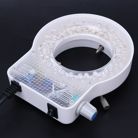 Led Ring Light Microscope Lamp Microscope Parts 60LED Adjustable ...
