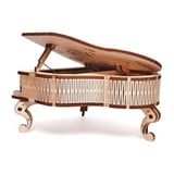 Wood Trick 3D Grand Piano Wooden Model Mechanical Self Building Puzzle ...