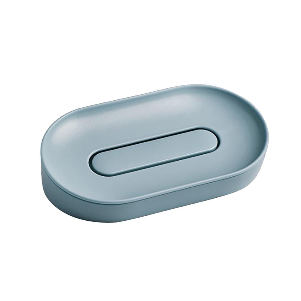 Seroniy Double-Layer Soap Dish Holder Wall Mounted Soap Box Removable ...