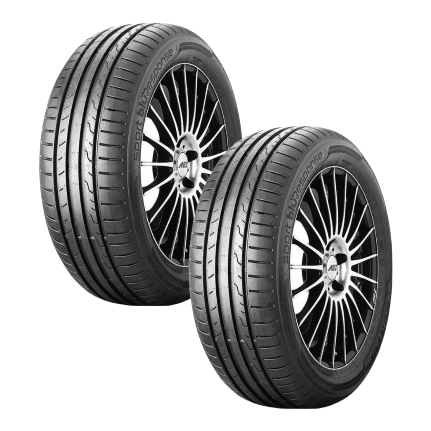 Paquete de 2 Llantas 205/55 R16 91W Dunlop Sport Bluresponse | Walmart en línea