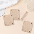 4Pcs PU Leather Luggage Handle Wrap Covers Handle Grip Protector with ...
