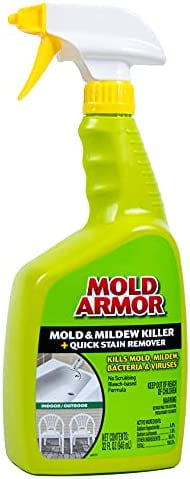 MOLD ARMOR Mold and Mildew Killer + Quick Stain Remover, 32 oz, Trigger ...