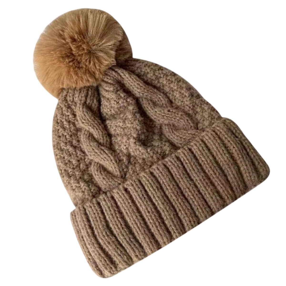 Click here for Zctt Autumn Winter Plush Wool Knitted Hat For Warm... prices