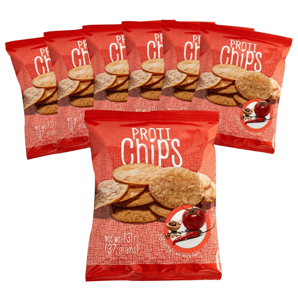 Bariatrix Nutrition Proti-Thin Barbecue Protein Proti Chips, (Pack of 7 ...