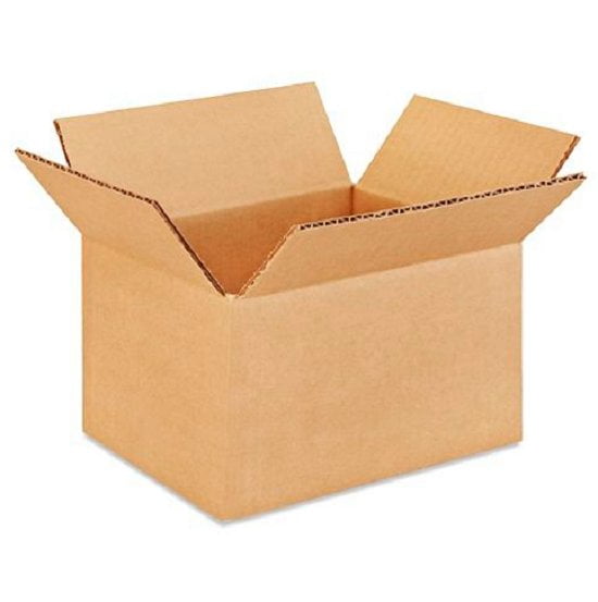 100 8x6x5 Cardboard Paper Boxes Mailing Packing Shipping Box Corrugated ...