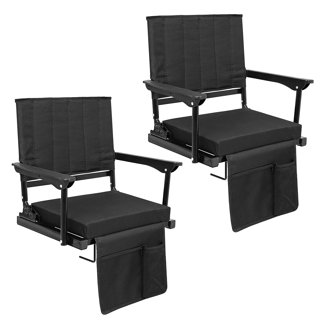 Gamechanger™ Stadium Chair - Black - Walmart.com
