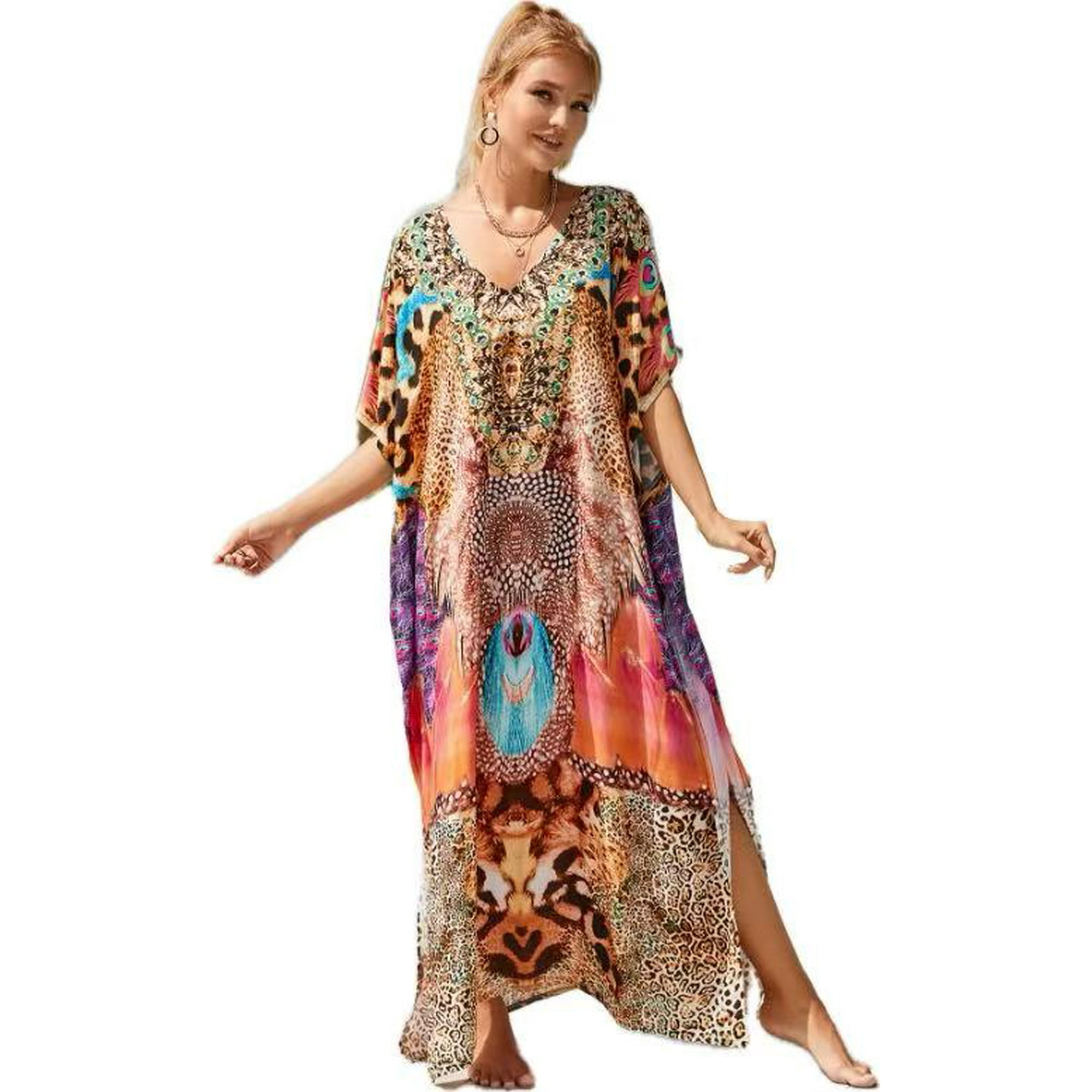Click here for Cfcsrp Women Kaftan Dresses Plus Size Moo Moo For... prices