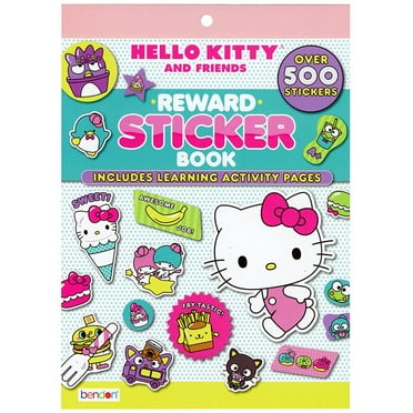 Hello Kitty 4pc Cute Sticker Sheets Kids Art Supplies Ages 3 and Up ...