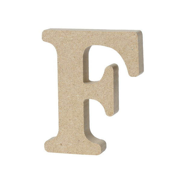 Standing Wooden Letters