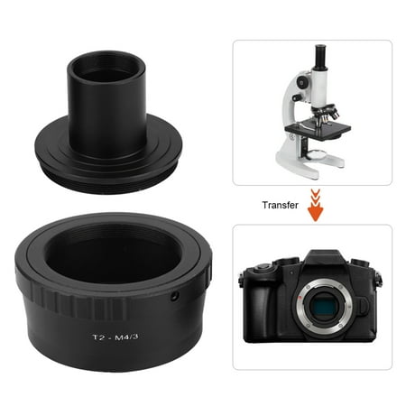 Microscope Eyepiece Adapter, Eyepiece Adapter Ring 23.2mm T Mount High ...
