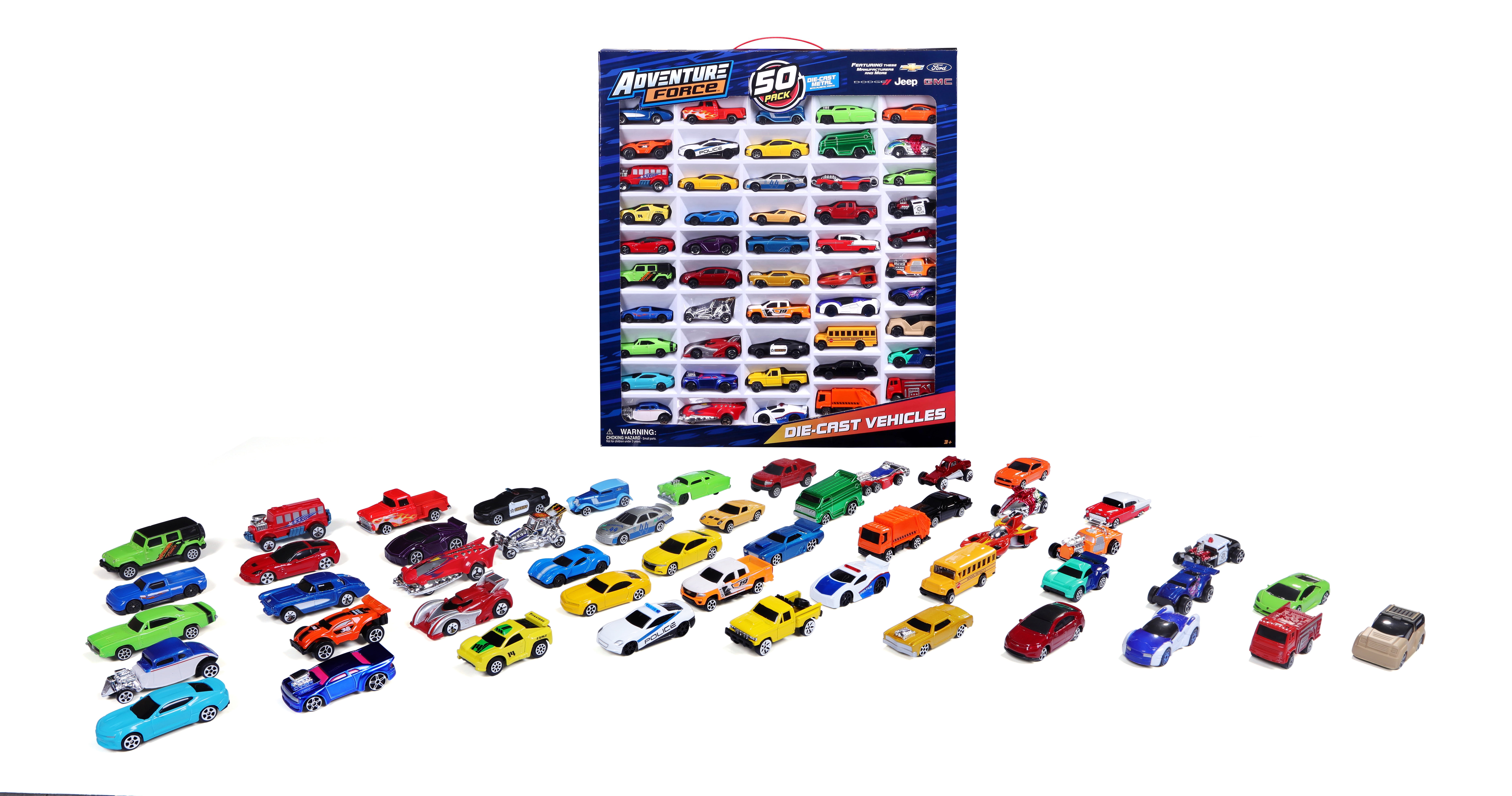 Adventure Force 50 Pack Die Cast - Walmart.com