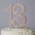 Ella Celebration 13 Cake Topper for 13th Birthday Party, Rhinestone ...