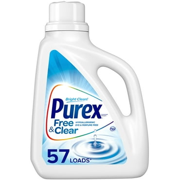 Purex Liquid Laundry Detergent, Mountain Breeze, 150 Fluid Ounces, 115 ...